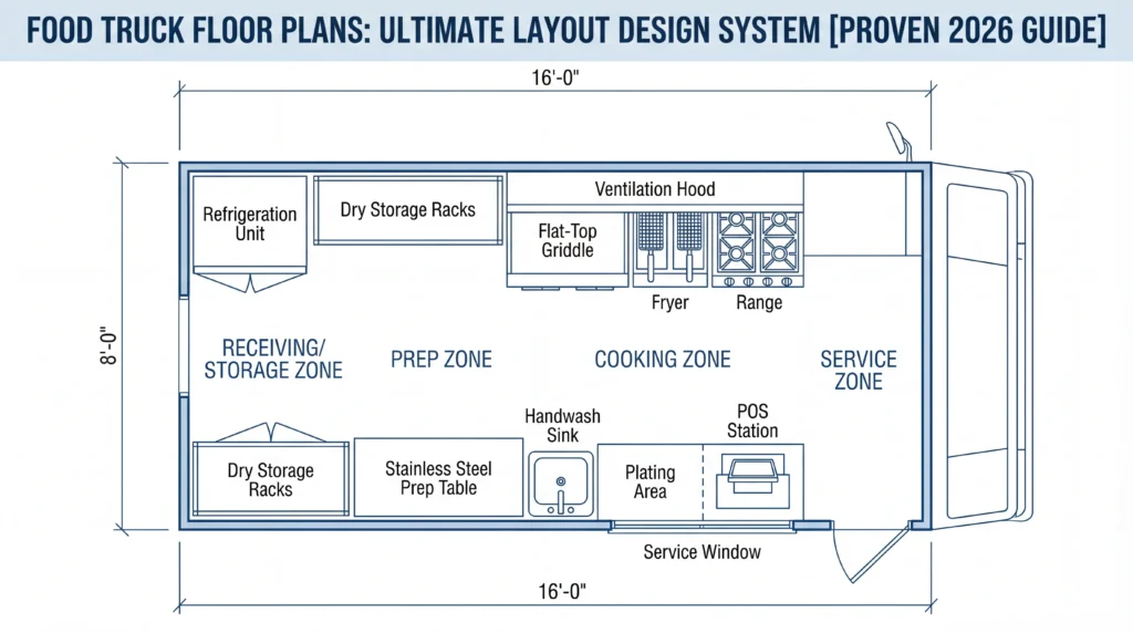 Food Truck Floor Plans: Ultimate Layout Design System [Proven 2026 Guide]